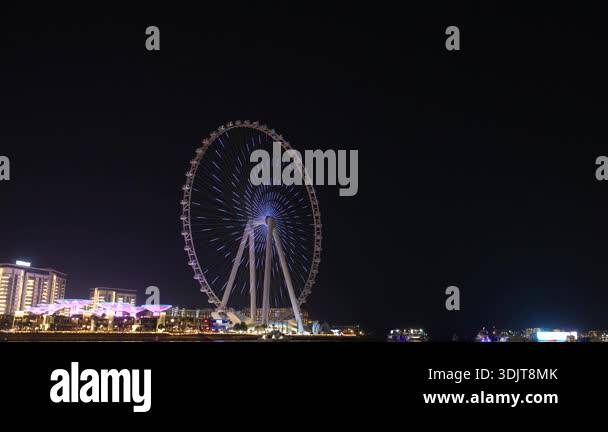 Dubai, United Arab Emirates - January 11, 2026: Dubai Eye Ferris wheel ...