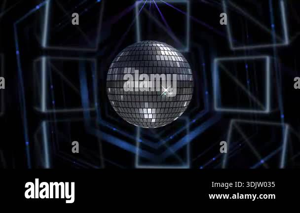 disco disco ball with lights and sound effects. High quality commercial ...