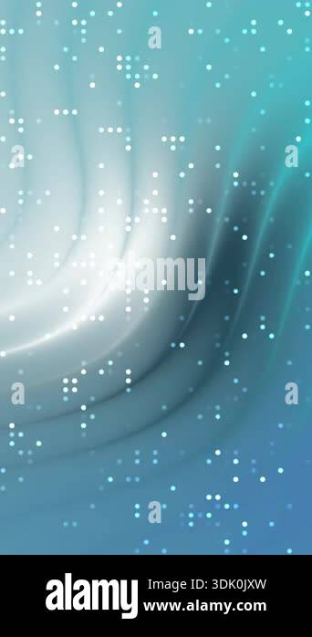 Abstract white, navy blue and teal digital particle swirl background ...