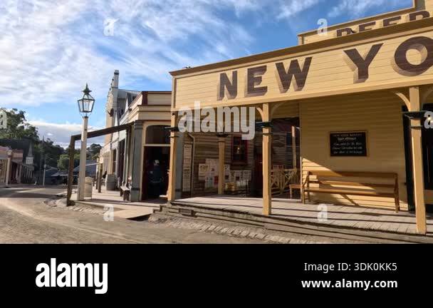 Historic bakery building in Ballarat, Australia Stock Video Footage - Alamy