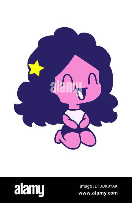 twinkling stars effect animation of freehand drawn cartoon cute kawaii ...