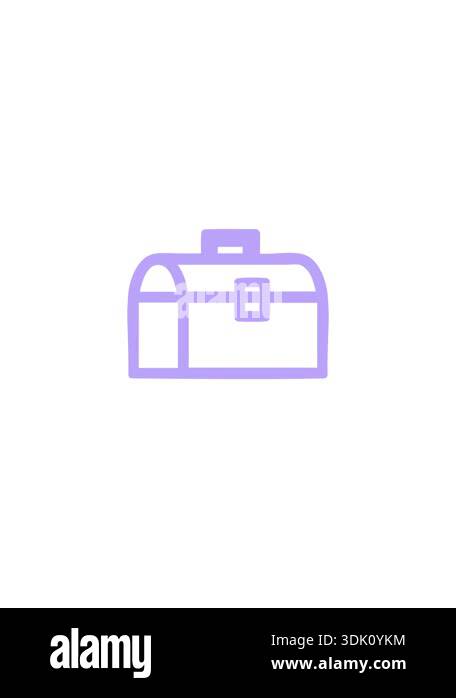 sales flash animation of tool box symbol icon Stock Video Footage - Alamy