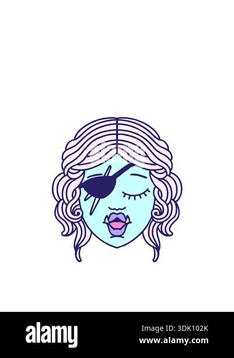 jumping motion animation of orc rogue character face Stock Video ...