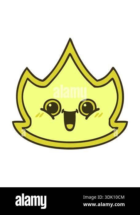 changing color animation of cartoon of a fire illustration Stock Video ...