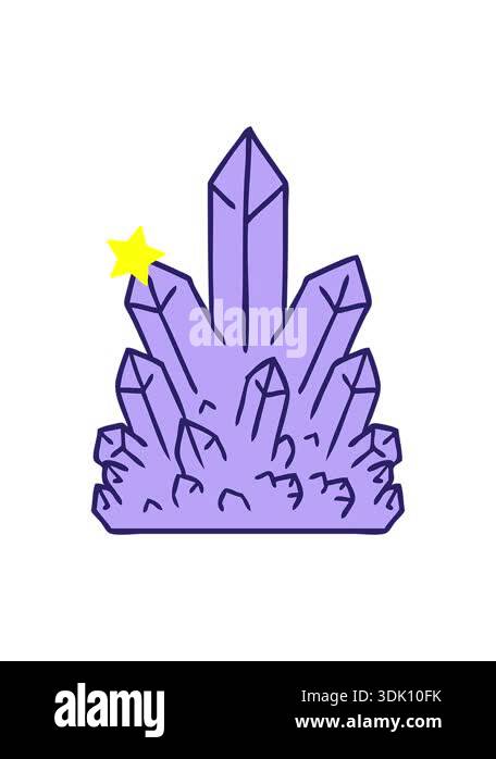 twinkling stars effect animation of hand drawn cartoon doodle of ...