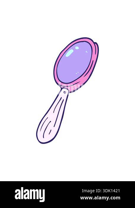 pixelize effect animation of cartoon magnifying glass Stock Video ...