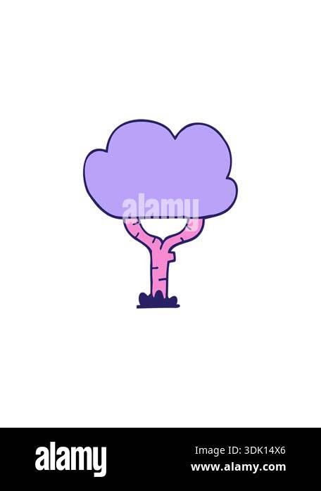 sales flash animation of drawing of a tree Stock Video Footage - Alamy