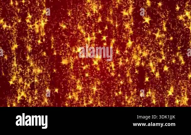 A Magical Golden Glitter Animation for Christmas: Enchanting Sparkles ...