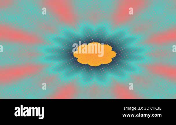 Animated abstract video of colorful liquid shapes swirling creating ...