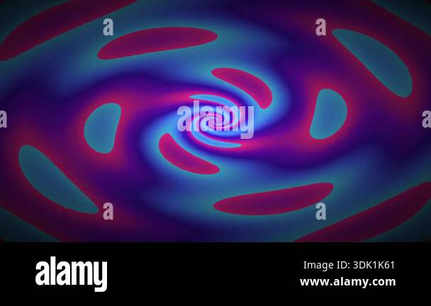 Abstract swirling neon vortex with blue and purple gradients for a ...