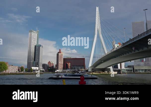 ROTTERDAM, NETHERLANDS - SEPTEMBER 13, 2025 - Contemporary cityscape ...