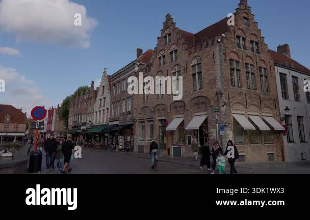 Beautiful traditional flemish architecture Stock Videos & Footage - HD ...