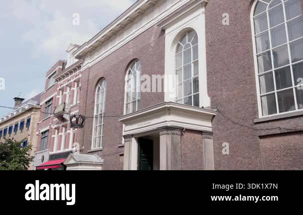 THE HAGUE, NETHERLANDS - SEPTEMBER 14, 2025 - Elegant historic brick ...