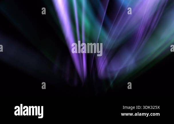 Dancing Lights Celestial Aurora Animation Background Loop Stock Video ...