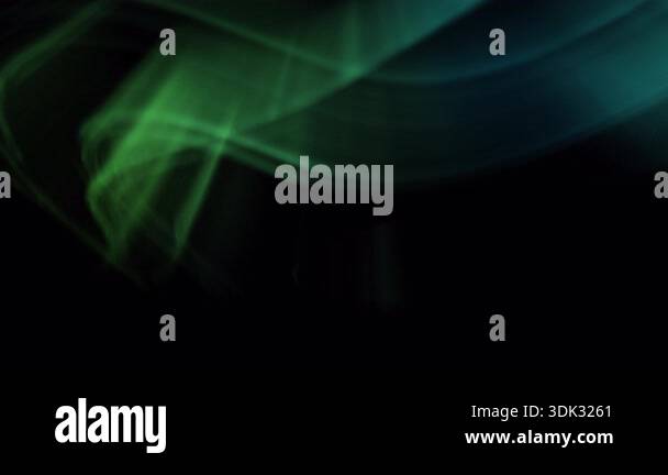 Northern Lights Mystical Dance Aurora Animation Background Loop Stock ...