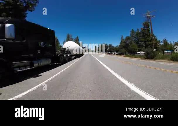 Mt Shasta to Lassen Highway 89 Southbound 04 Rear View Driving Plates ...