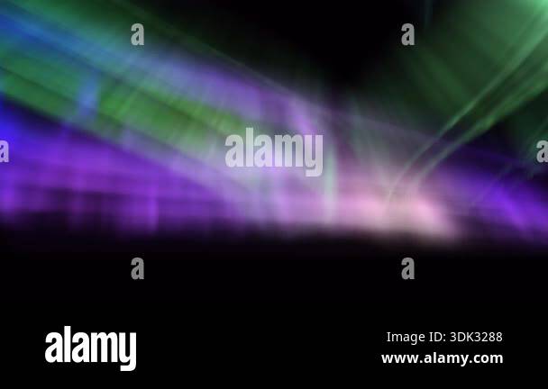 Northern Lights Dreamscape Aurora Background Loop Animation Stock Video ...