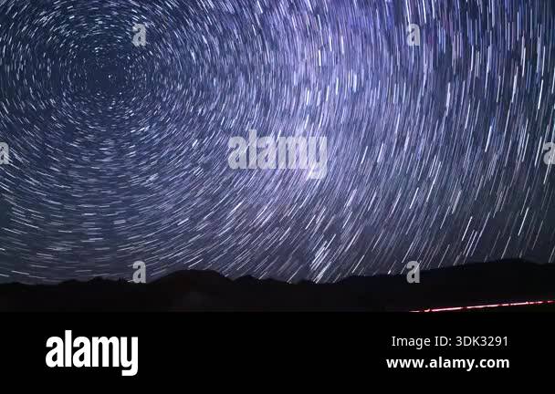Star Trails of Perseids Meteor Shower and Polaris North Star at 24mm in ...