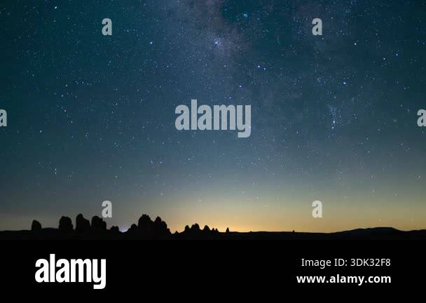 Astrophotography Milky Way Galaxy Above Trona Pinnacles 50mm South ...