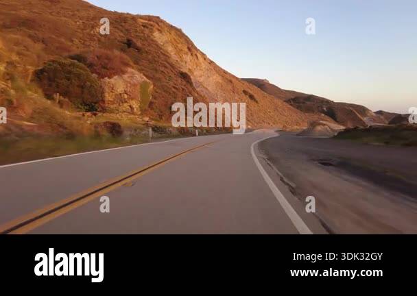 Big Sur Pacific Coast Highway Southbound 5 Big Creek Bridge to Cape San ...