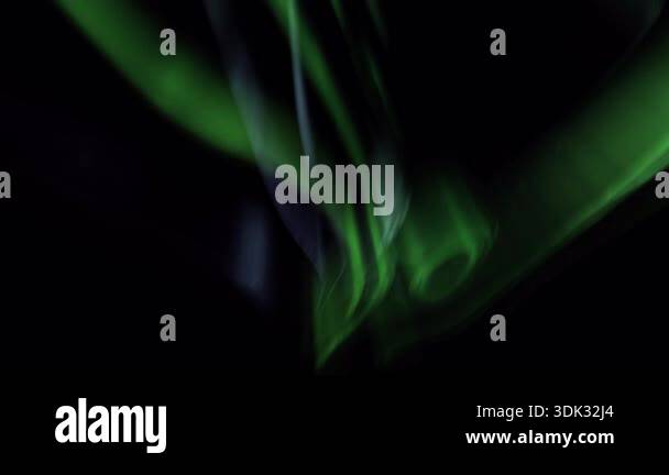 Aurora Enchanted Northern Lights Animation Loop Background Stock Video ...