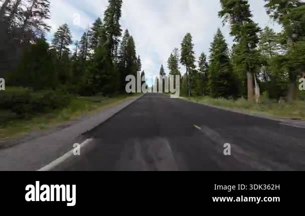 Volcanic Legacy Scenic Byway Fort Klamath to Rocky Point 05 Rear View ...