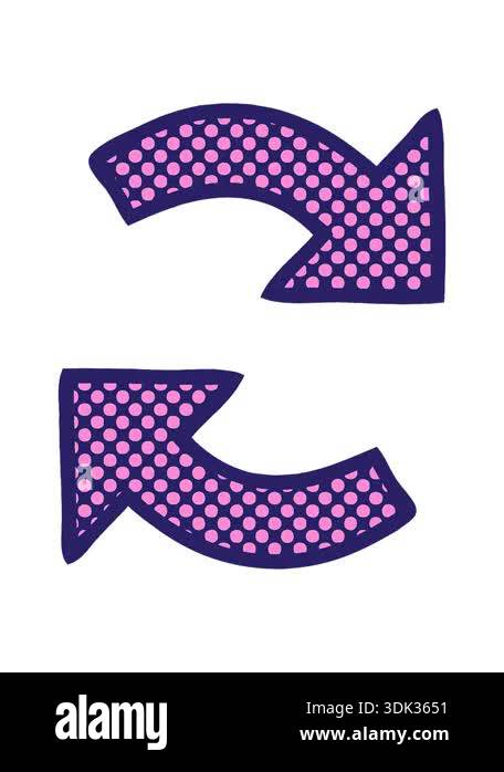 bob and pause animation of comic book style cartoon of a directional ...