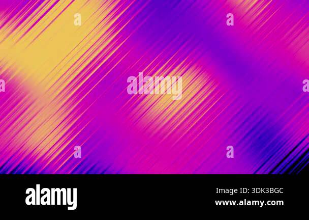 Fractal distortion of gradient neon waves in rippled glass stripes ...