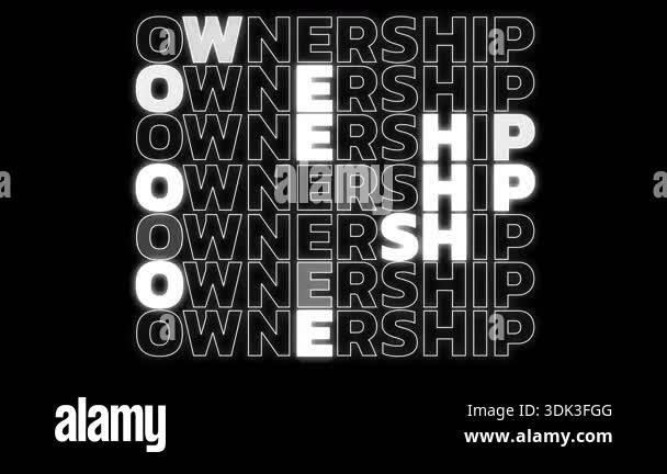 Concept Words Oversight, Horror Grungy Effect Typography Text Animation ...