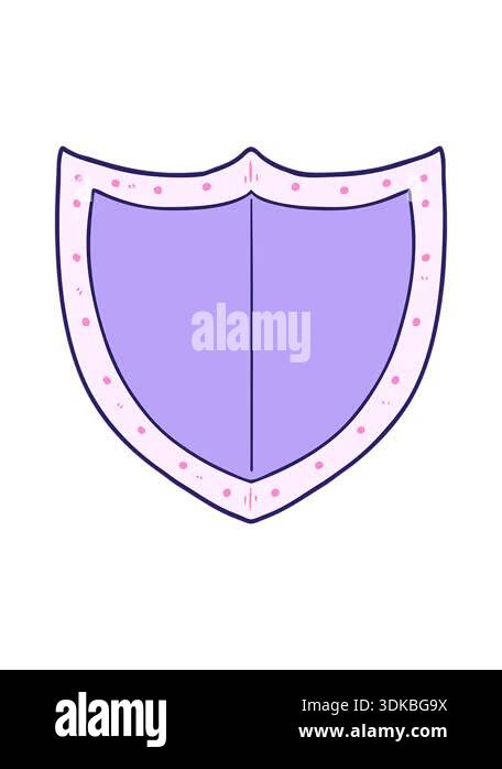shaking motion animation of cartoon shield design Stock Video Footage ...