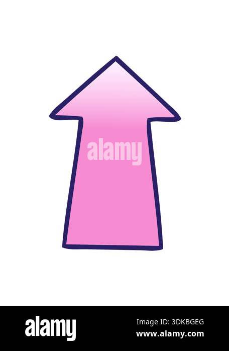 vibrating motion animation of pointing arrow symbol icon Stock Video ...