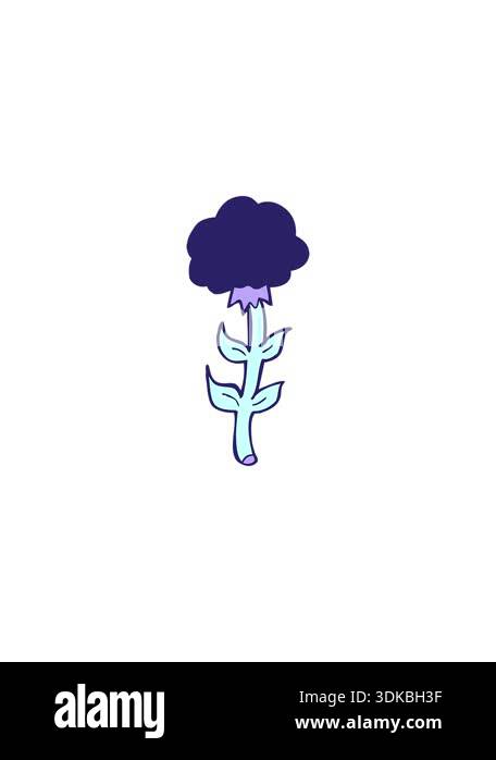 sales flash animation of a cartoon rose Stock Video Footage - Alamy