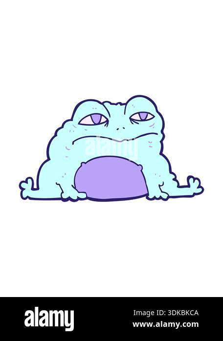 shine light effect animation of toad drawing Stock Video Footage - Alamy