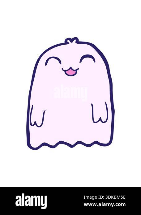 shine light effect animation of a ghost Stock Video Footage - Alamy