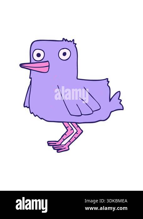 shine light effect animation of a cartoon duck Stock Video Footage - Alamy