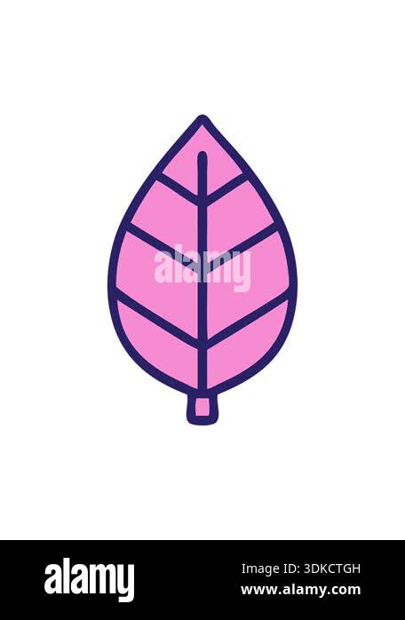 shine light effect animation of leaf tattoo doodle Stock Video Footage ...