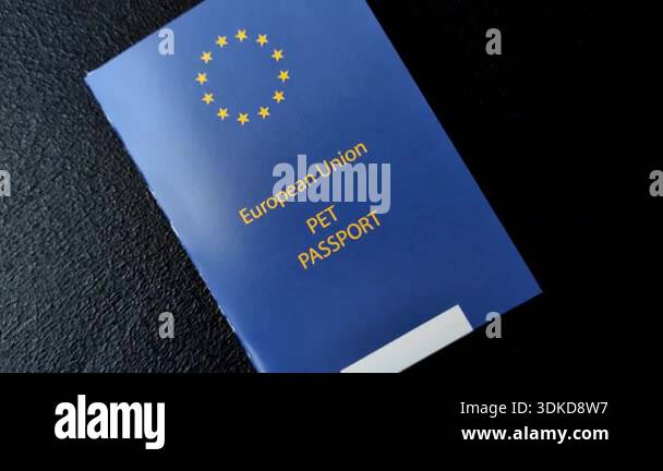 A pet passport is a document with vaccination and travel information ...