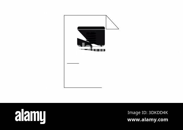 A database report illustration showcasing data analysis, information ...