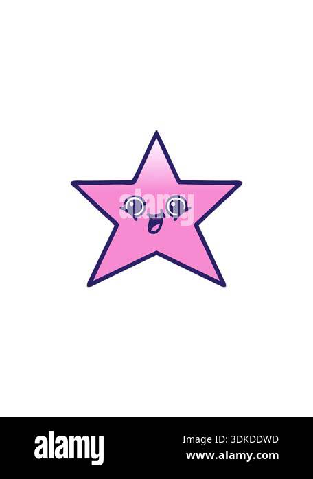 starburst effect animation of gradient shaded cartoon of a gold star ...