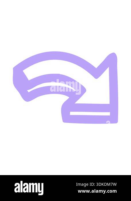 shivering motion animation of direction arrow symbol design Stock Video ...