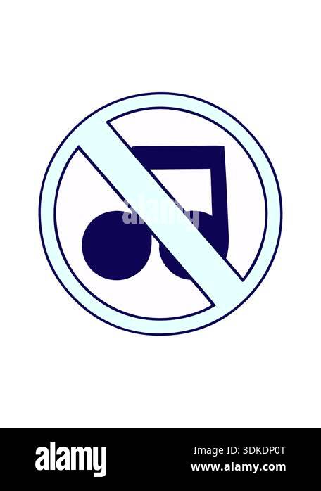 neon light effect animation of retro grunge texture cartoon of a no ...