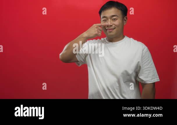 Chinese man pointing finger nose Stock Videos & Footage - HD and 4K ...