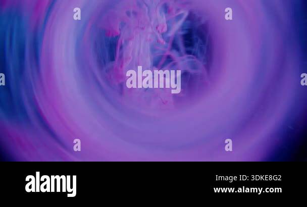 Wave fog blur. Water ink. Gradient light circle prism swirling neon ...