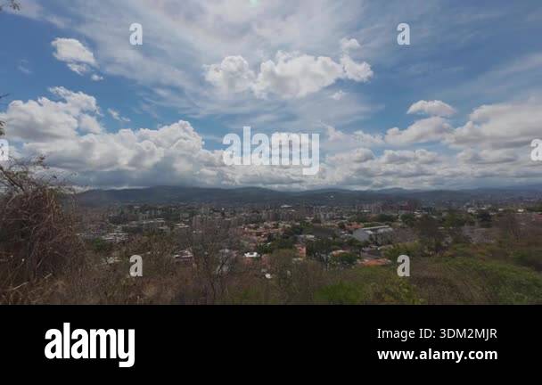 Stunning panoramic view of the Caracas, Venezuela skyline under a ...