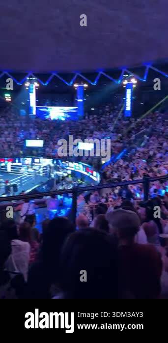 Exciting Boxing Match at T-Mobile Arena in Las Vegas, Capturing the ...