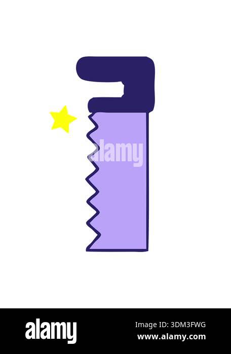twinkling stars effect animation of hand drawn cartoon doodle of a ...
