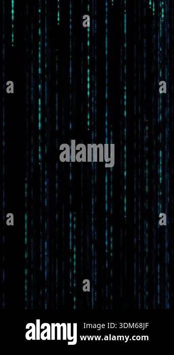 Animation of light and horizontal blue lines of interference on black ...