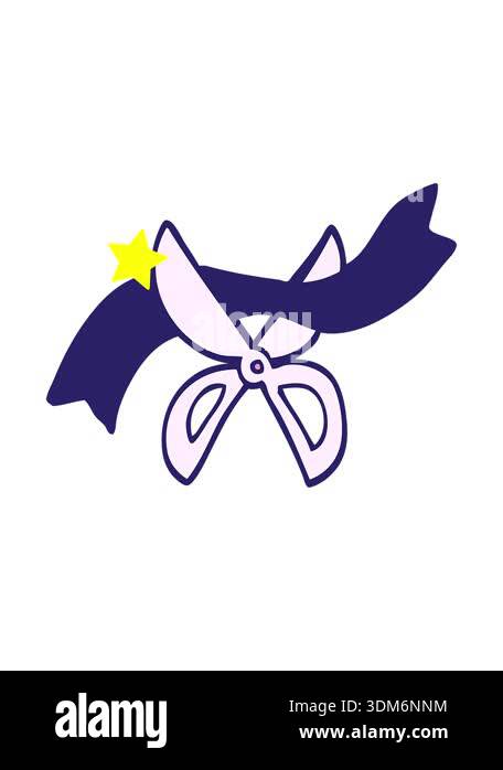 twinkling stars effect animation of hand drawn doodle style cartoon ...