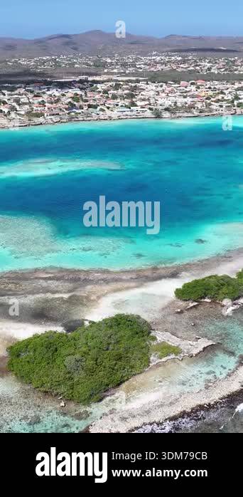 Aruba Skyline At Oranjestad In Caribbean Netherlands Aruba. Beach ...