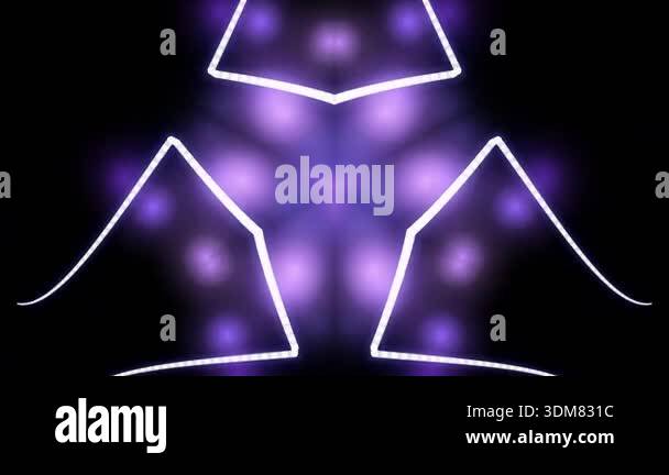 beautiful purple glow effects, purple light, glow shapes, abstract ...